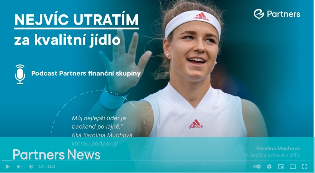 Tenistka Karolína Muchová: Nejvíc investuji do sebe | PartnersNews